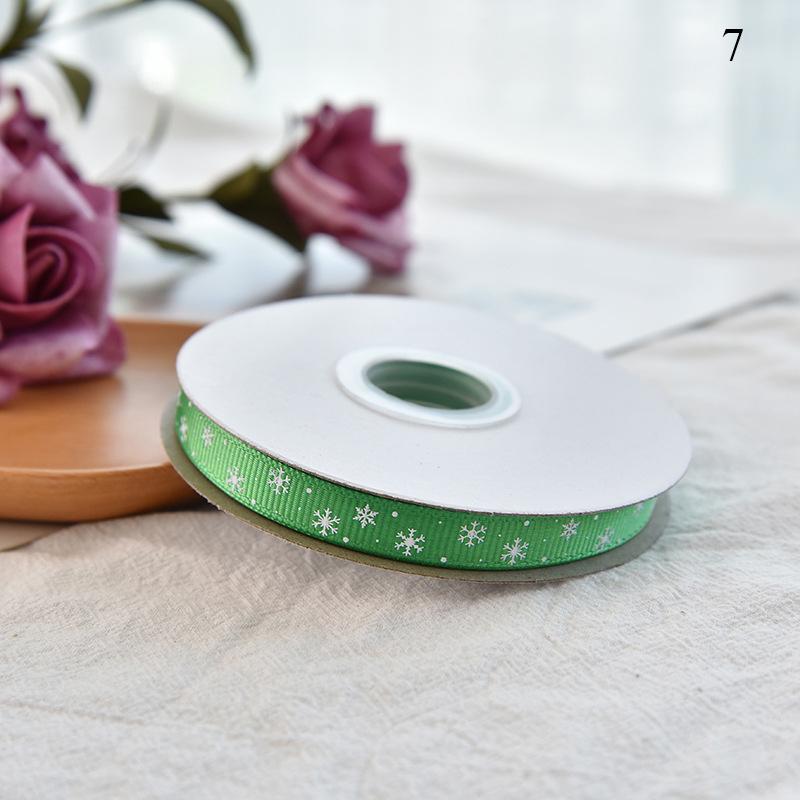 Buy 25 Yard 1cm Wide Ribbons Holiday Decoration Ribbed with Gift ...