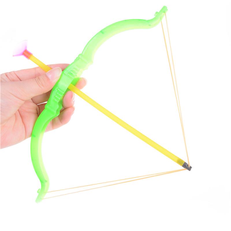 Buy Plastic Soft Slingshot Arrow Set Kids Children Educational Outdoor ...
