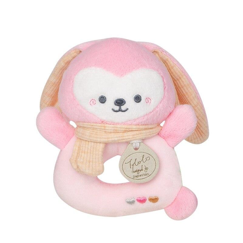 Buy Baby Toy Animal Round Rattle Plush Toy Baby Baby Rattle 0-2T at ...