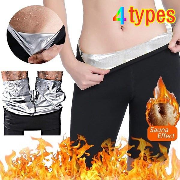 Buy Women Sauna Pants Weight Loss Thermo Shapers Slimming Pants Body ...