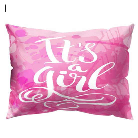 Buy Talos Letters Rectangle Linen Throw Pillow Case Cushion Cover Home ...