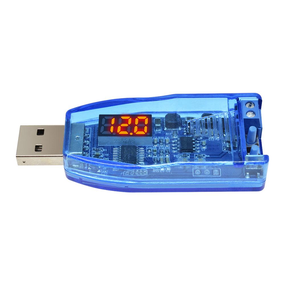 Buy DC-DC 5V To 1V-24V USB Step Up Down Voltage Converter Module Red ...
