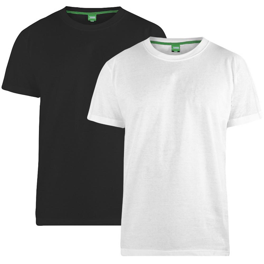 Duke Mens Fenton D555 Round Neck T-shirts (Pack Of 2) uygun fiyatlı ...