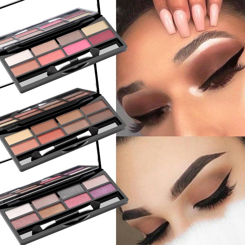 1 Piece Professional Eye Shadow Pigment Natural Make Up Long-lasting ...
