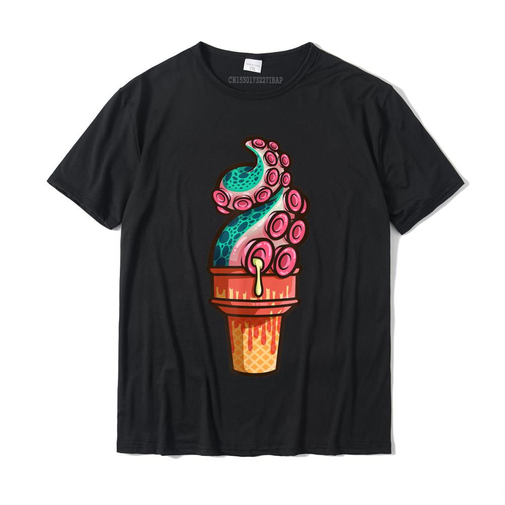 Buy Octopus Tentacle Ice Cream Cone T-Shirt New Arrival Mens T Shirts ...