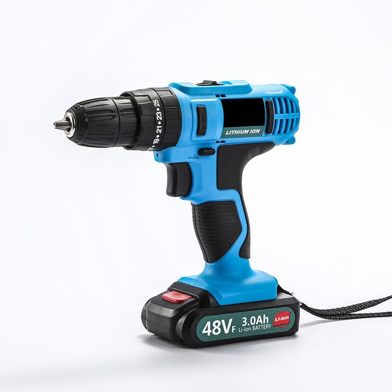 48V 2000RPM Electric Brushless Cordless Impact Wrench Hand Drill Torque ...