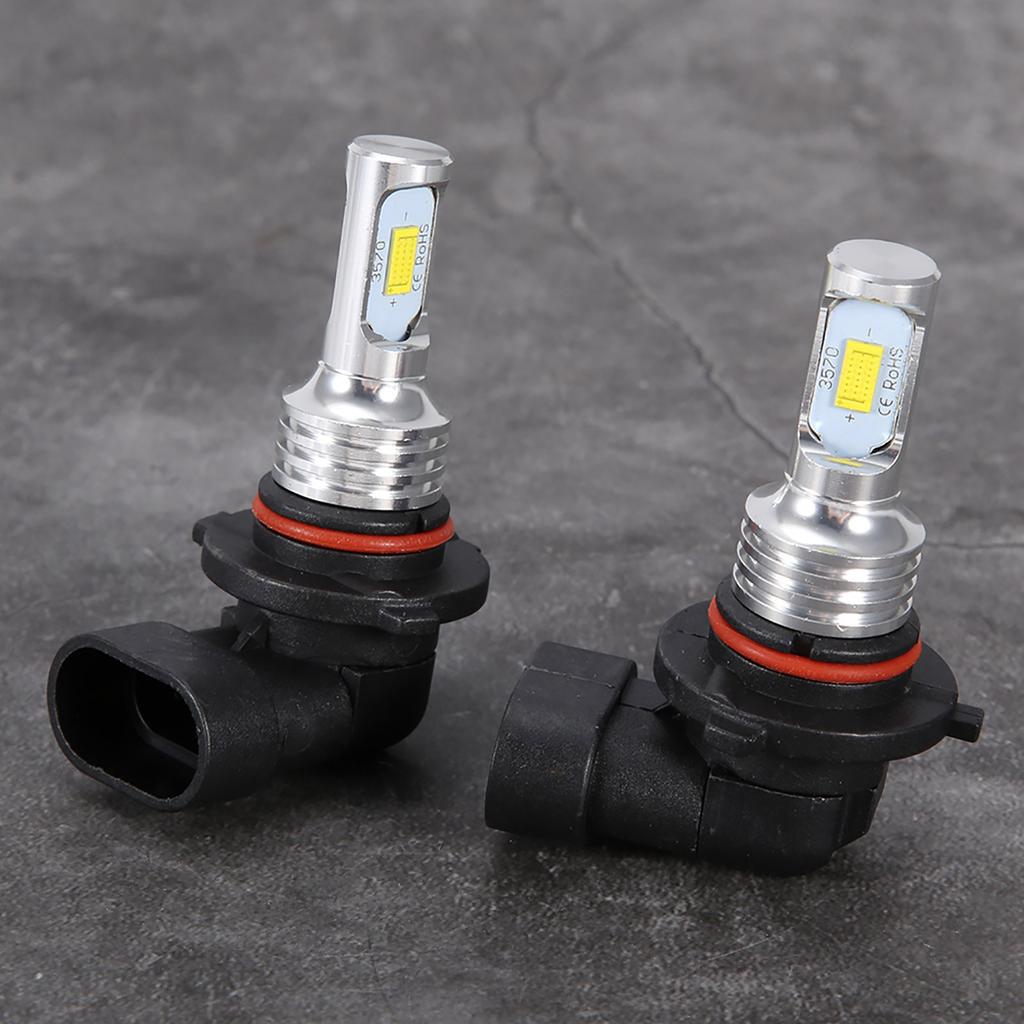 Buy 2pcs H10 9145 80W 8000K White LED Fog Light Bulb 12-24V Universal ...