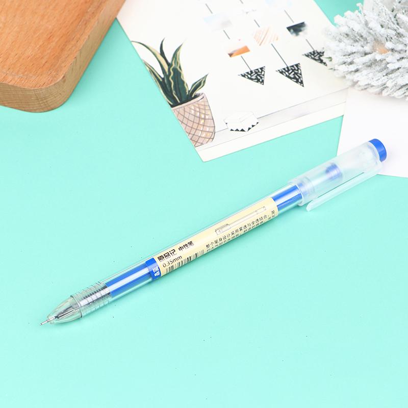 2Pcs Retractable Gel Pens Set Black/Red/Blue Ink With 50Pcs Replaceable ...