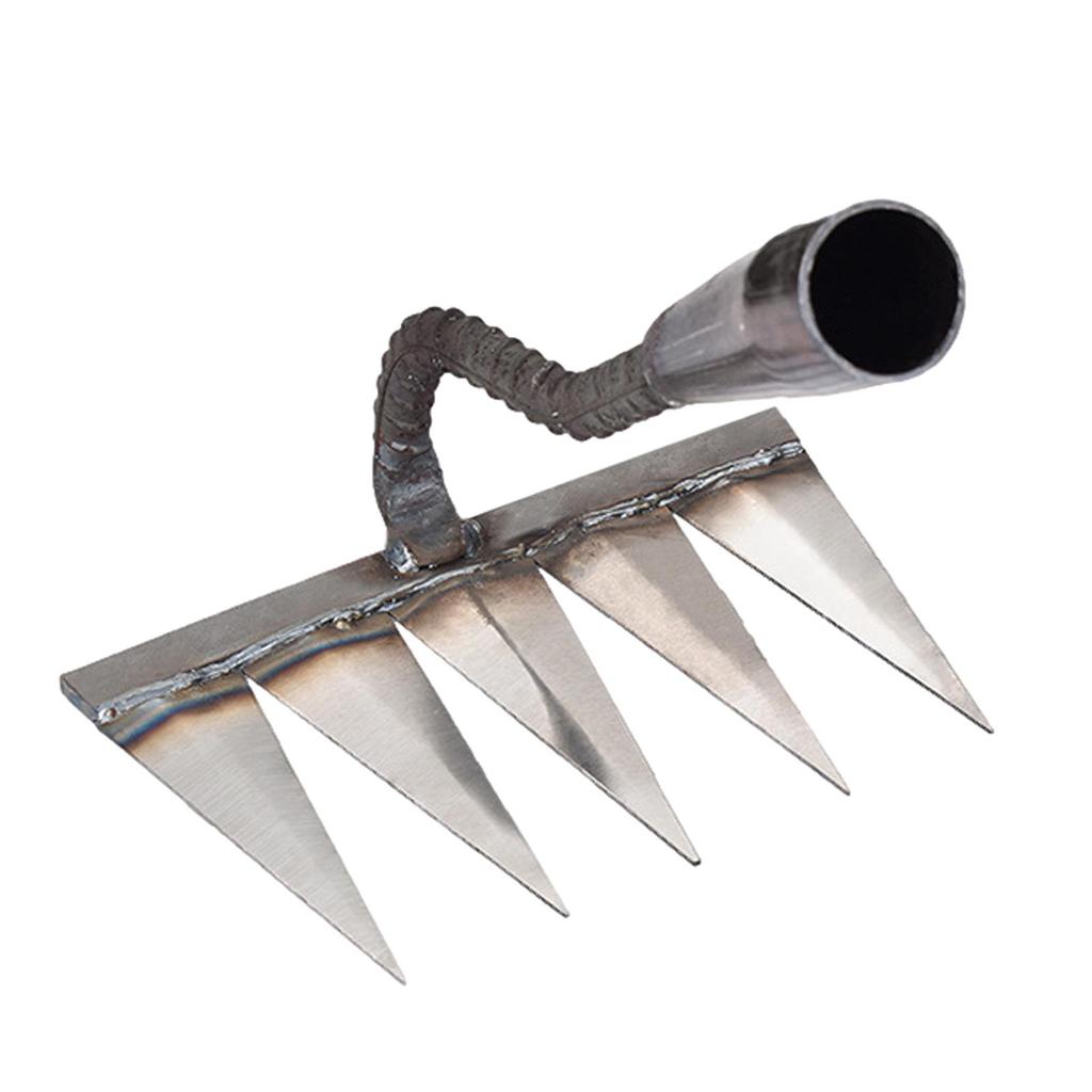 Buy Dethatcher Rake | Carbon Steel Garden Hand Rake | Metal Heavy Duty ...