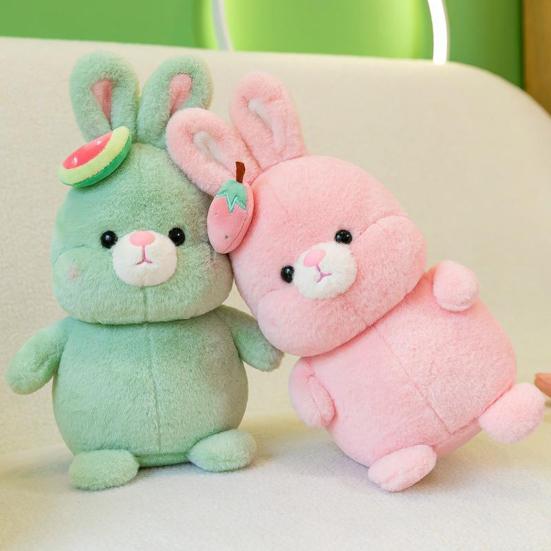 Cheap Durable Adorable Vivid Color Plush Toy Fruit Bunny Rabbit Doll ...