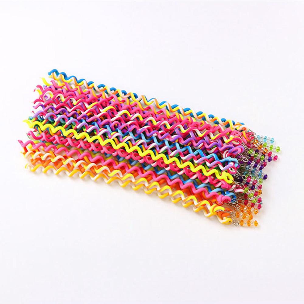 Buy 6 Pcs Kids Baby Girls Curler Hair Braid Sticker Decor Accesories ...