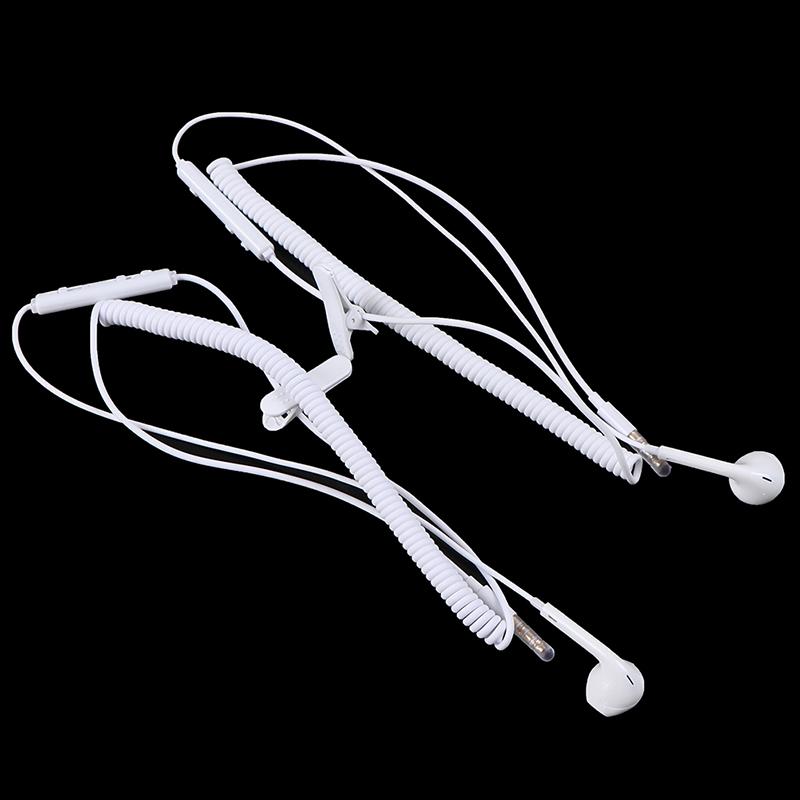 Buy 3.5Mm Single Side Earphone In Ear Earbud Headset W/ Microphone ...