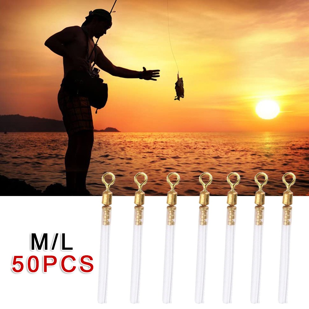 Buy 50 Pcs Portabler Fishing Floats Adapter Anti-entanglement Fishing ...