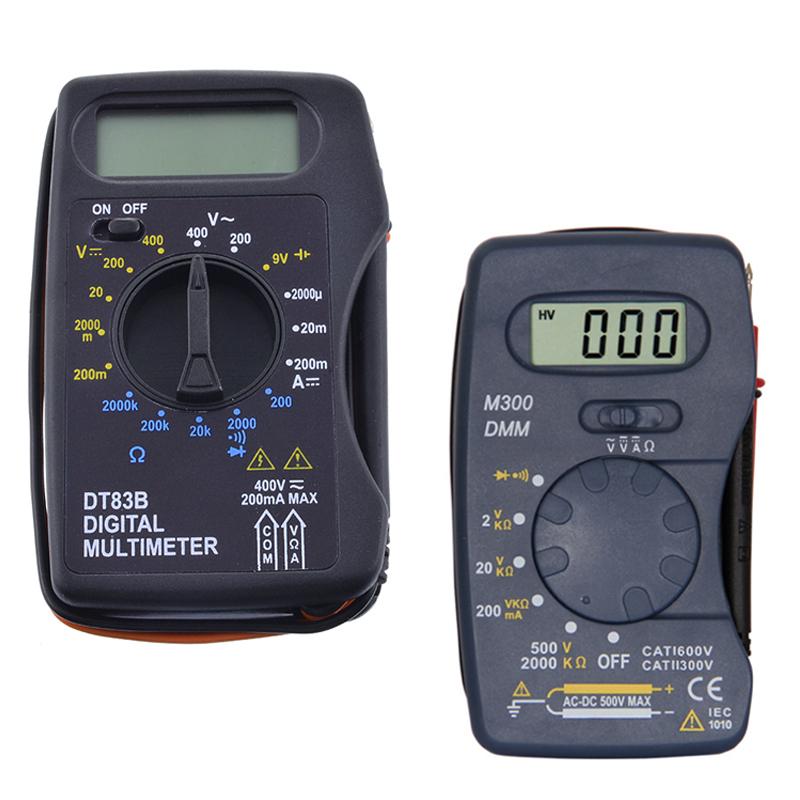 Universal Digital Multimeter M300/DT83B Handheld Tip Test Multimeter ...