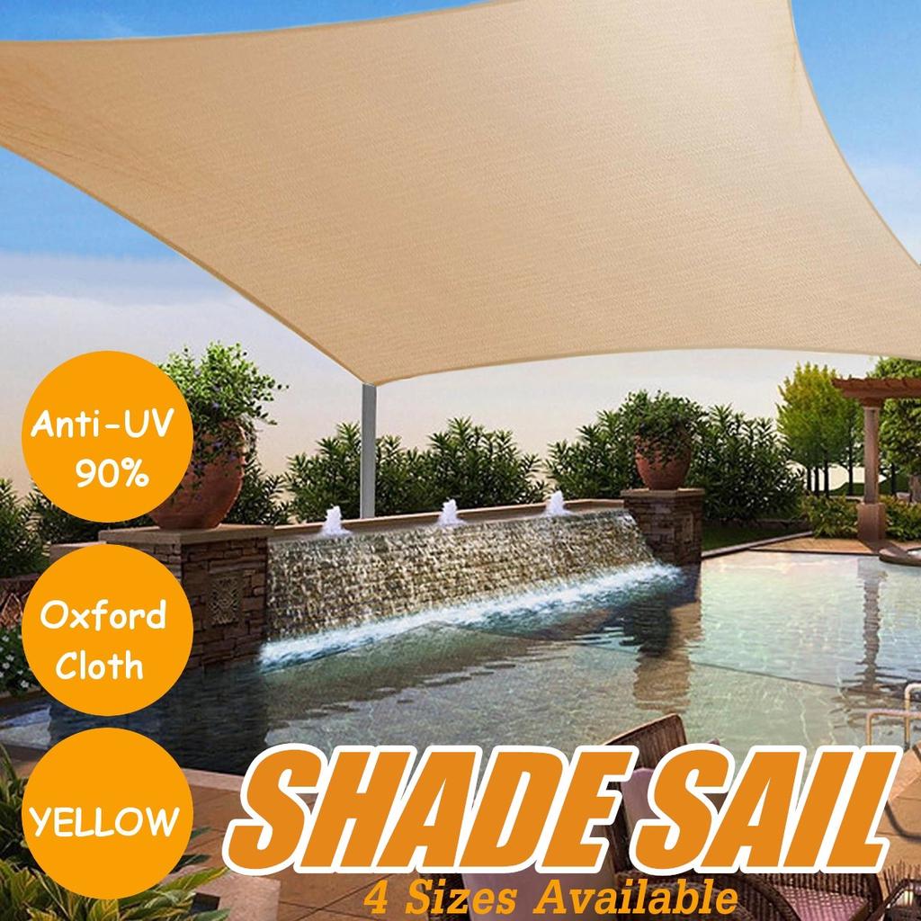 Hiking Supplies 2X2.5m/3X2.5m/4X5m/4X6m Sun Shade Sail Outdoor Home ...