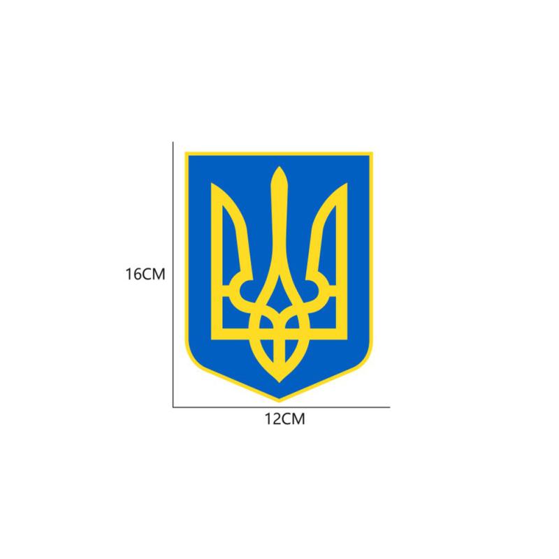 Ukraine Flag Car Sticker Ukrainian Badges Auto Window Bumper Decoration ...