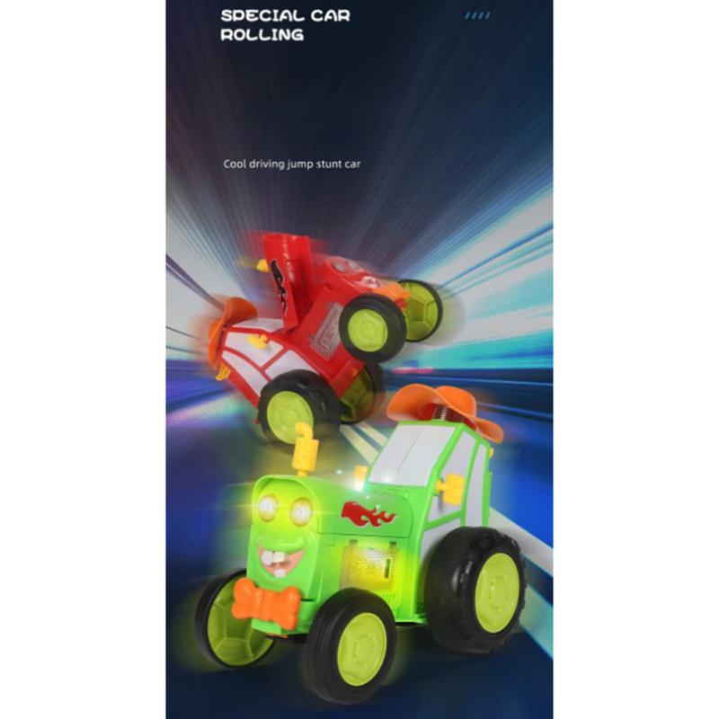 Buy Remote Control Stunt Car With Music Lights Rechargeable Swing ...