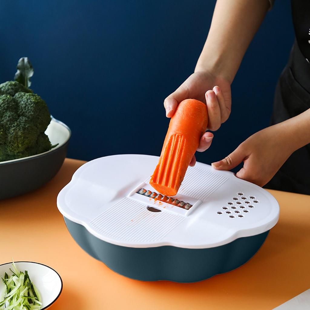 Buy Kitchen Multifunctional Vegetable Cutting And Draining Two-In-One ...