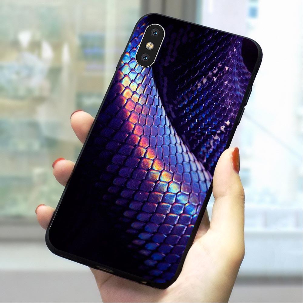 Buy Pattern Snake Skin Phone Case for Samsung Galaxy A70 A3 2018 A5 A6 ...