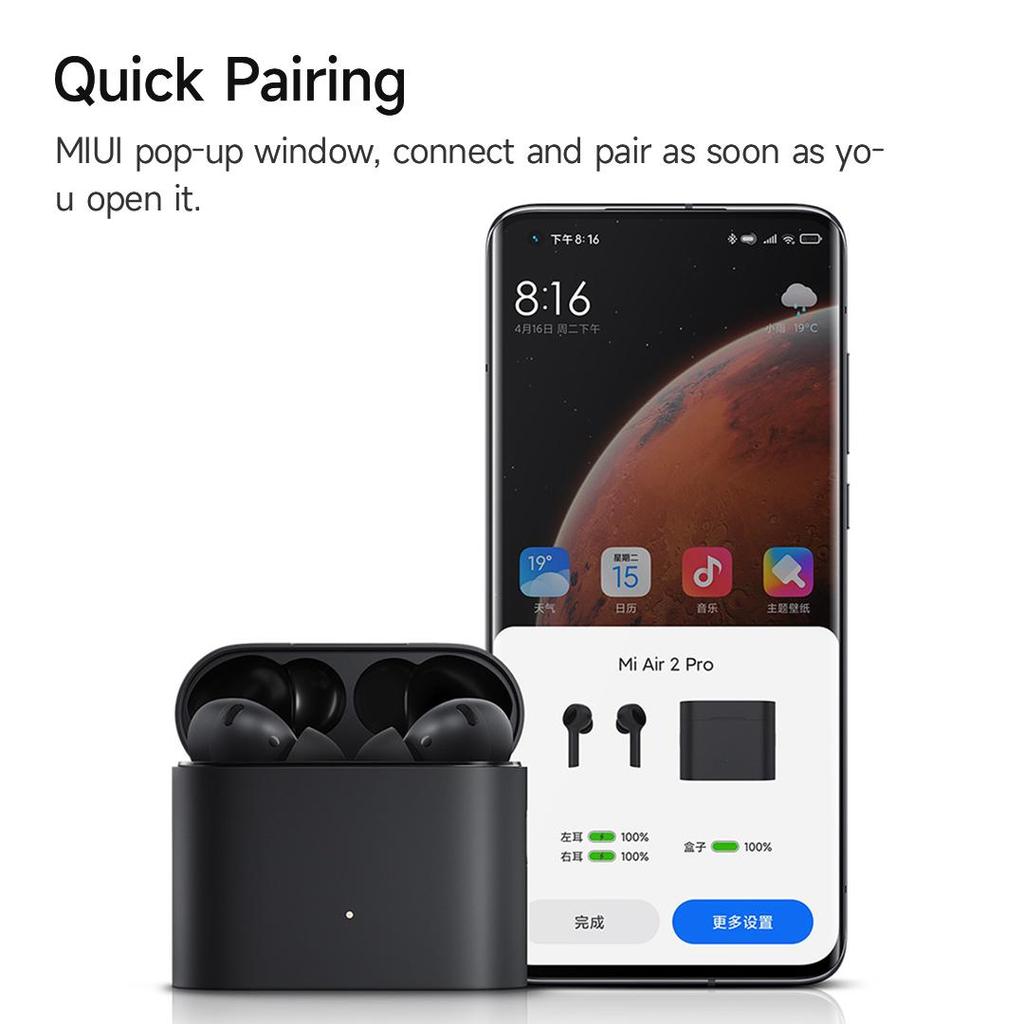 Buy Xiaomi TWS Earbuds Air 2 Pro Mi Wireless Bluetoooth Earphone ENC ...