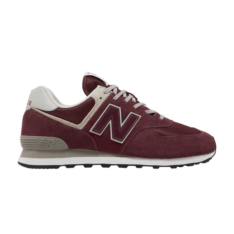 Купить New Balance 574 Core Pack — Кроссовки унисекс бордовые красные ...
