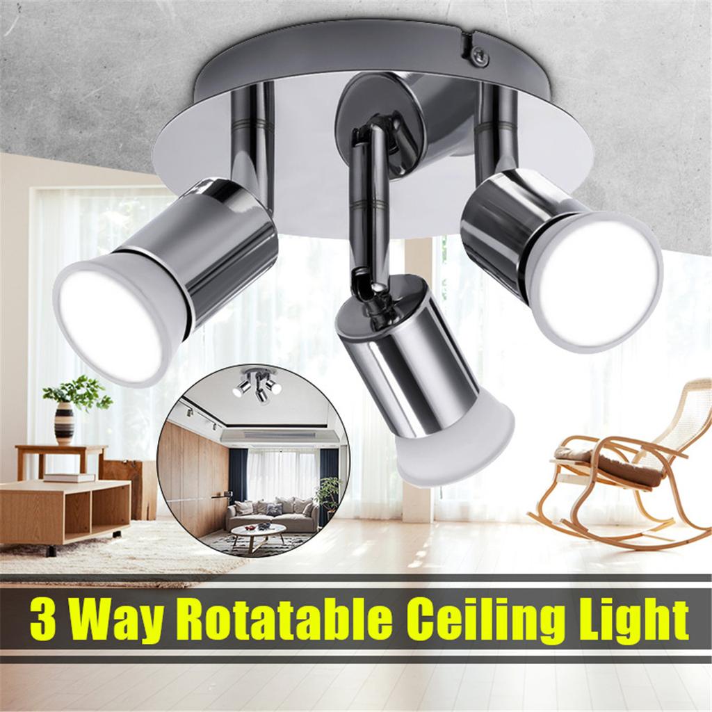 Buy Elfeland 3 Heads LED Adjustable Rotatable Ceiling Lights Pendant ...