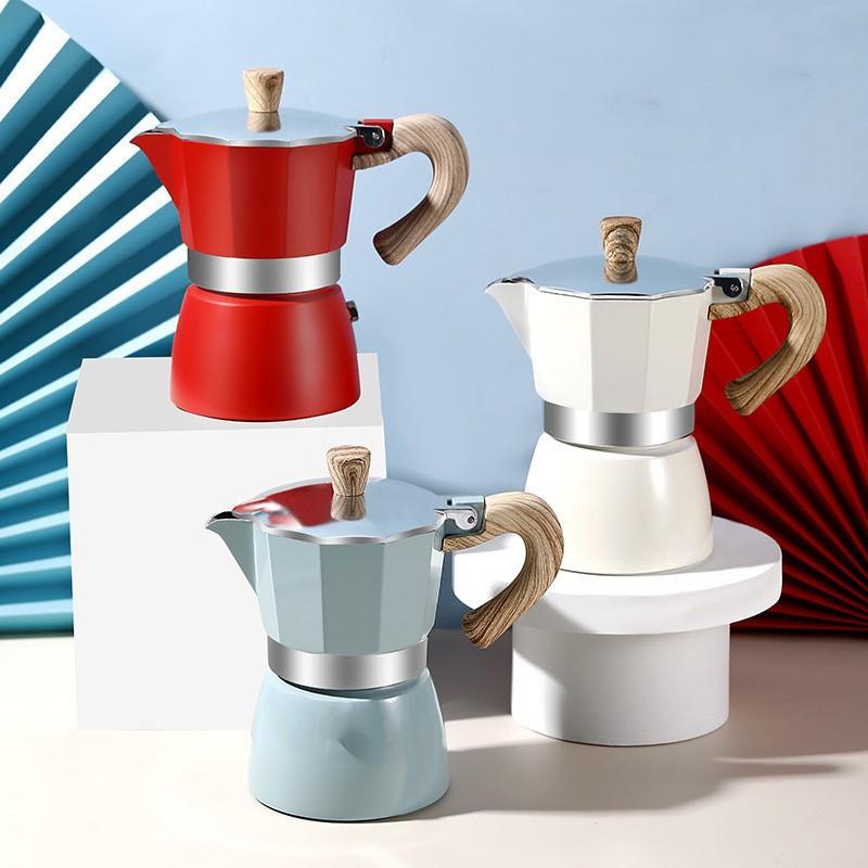 Buy 150ml/300ml Mocha Coffee Machine Household Small Hand Coffee Maker ...