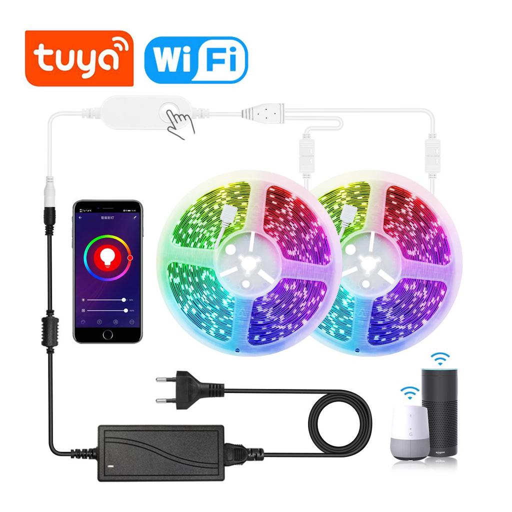 Buy Smart Life WiFi Smart Backlight LED Strip Light 12V RGB Intelligent ...