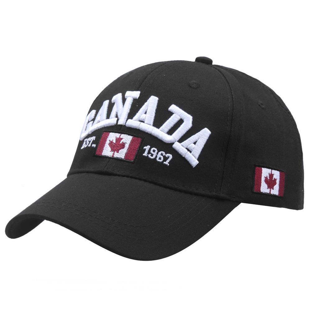 Buy Popular Letters Canada Baseball Cap Men and Women Canada Baseball ...