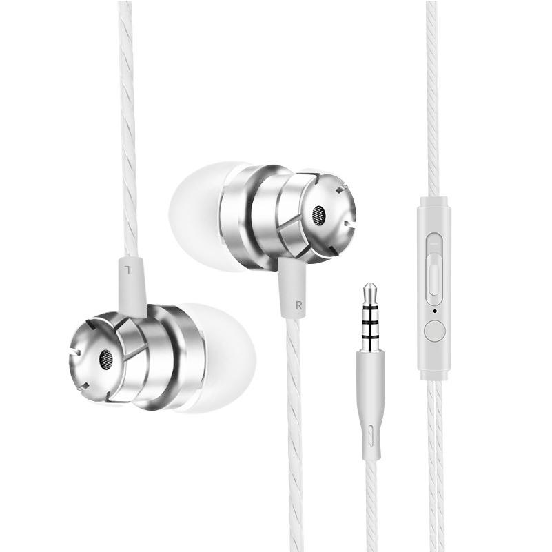 Buy 3.5MM In-ear Wired Earphone Headset with Microphone Wire Controlled ...