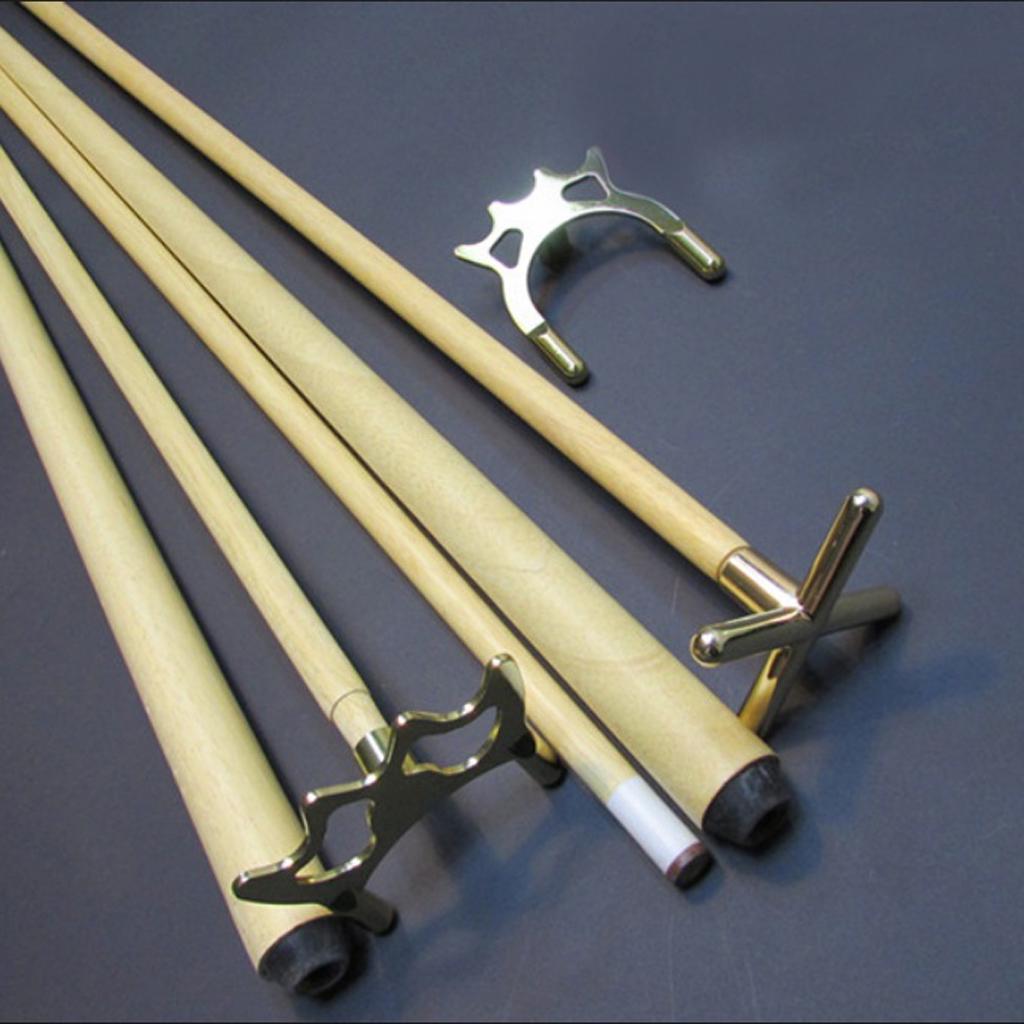 Buy Brass Finish Billiard Bridge Heads Snooker Pool Cue Accessory Cross ...