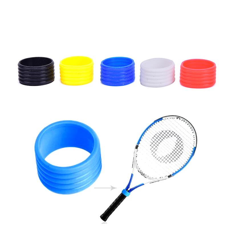 Buy 5Pcs/Set Racket Handle Rubber Ring Stretchy Tennis Racquet Band ...