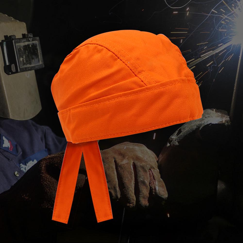 Welders Flame Welding Fireproof Cap Retardant Protective Hat Comfort ...