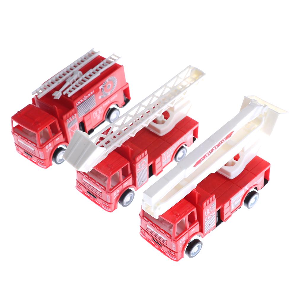 Buy Pull Back Fire Truck Pretend Play Water Tanker Model Toys Kids ...