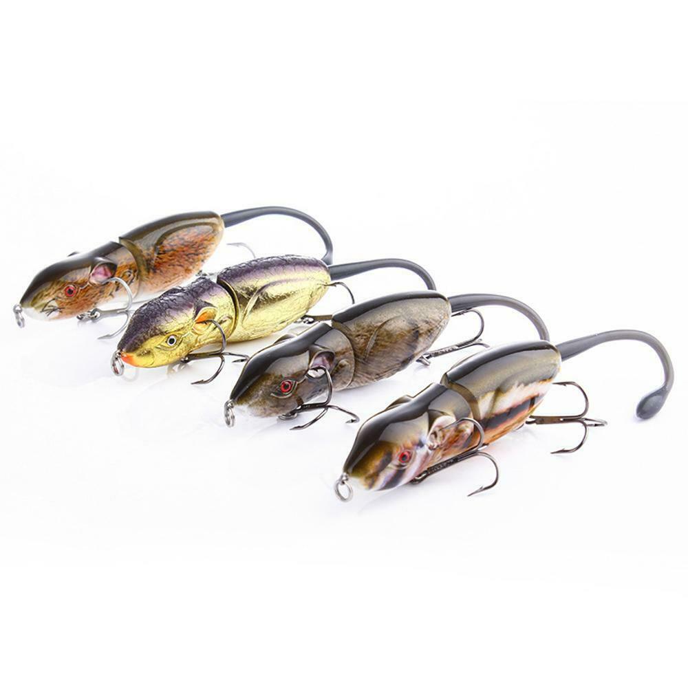 Cheap 1Pc 9cm/21g Fishing Lure Rat Swimbait Hard Mouse Artificial Bait ...