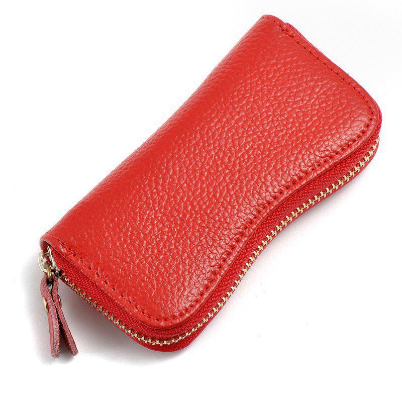 Buy Leather Car Key Bag Purse Leather Card Bag Coin Bag at affordable ...