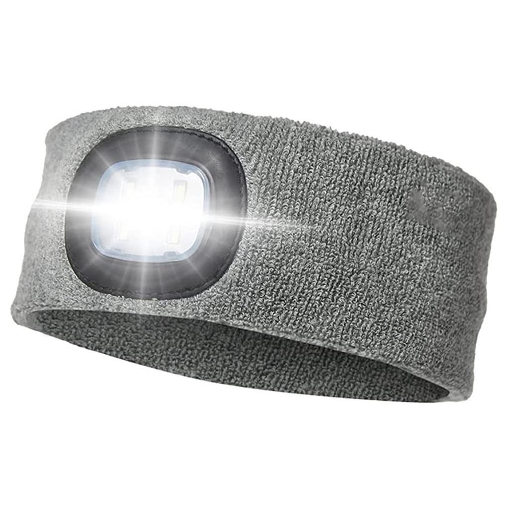 Koop LED Headband Light Rechargeable Headlight 3 Intensity Sport ...