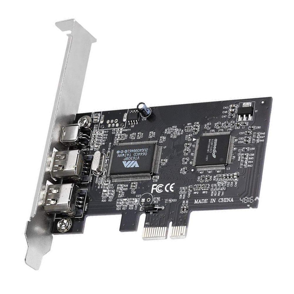 💰Köp billigt online 3 Ports 1394A Expansion Card PCI-E to IEEE 1394 1x ...