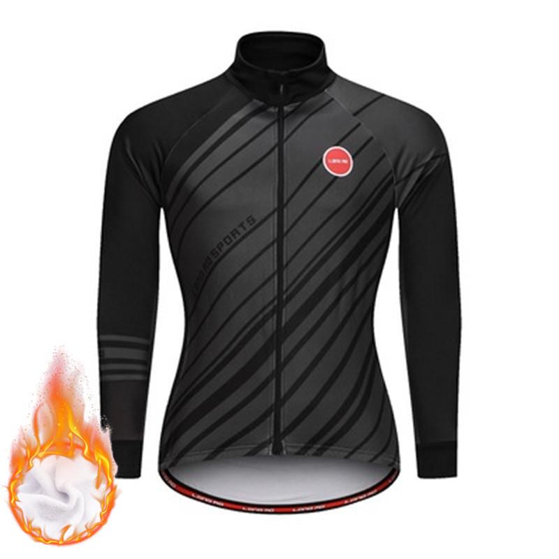 Buy Men's Winter Fleece Cycling Jersey Set Keep Warm Club New Cycling Clothing Mountian Bike ...