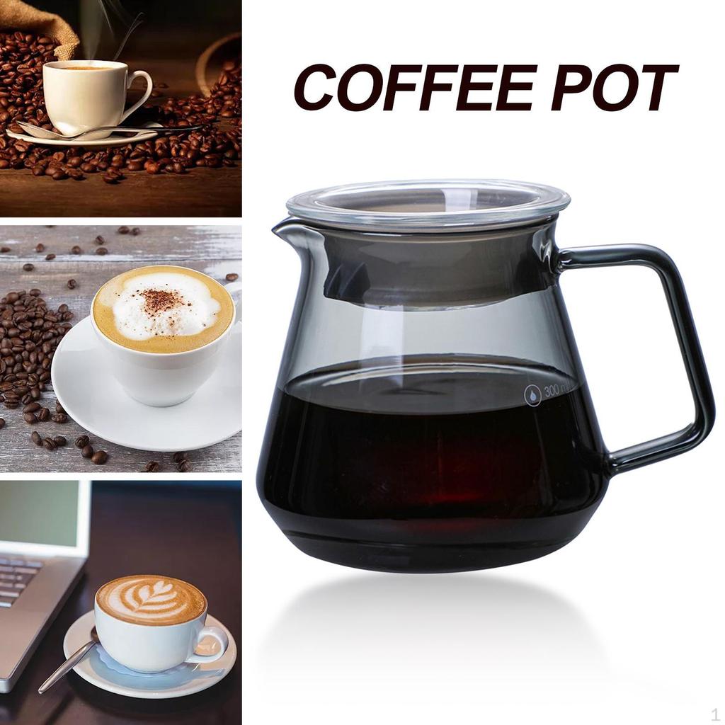 Buy Coffee Pot Glass Coffee Brewer, Coffee Maker Teapot Reusable Coffee ...