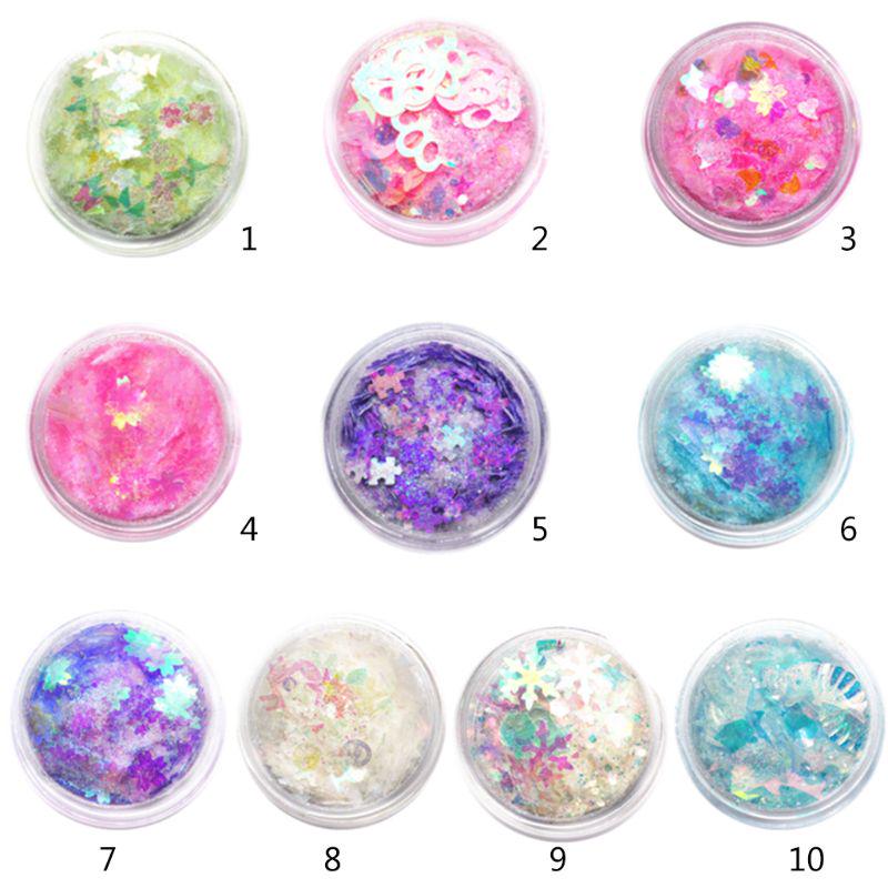 DIY Handmade Quicksand Candy Color Decoration Sequins Making Filler ...