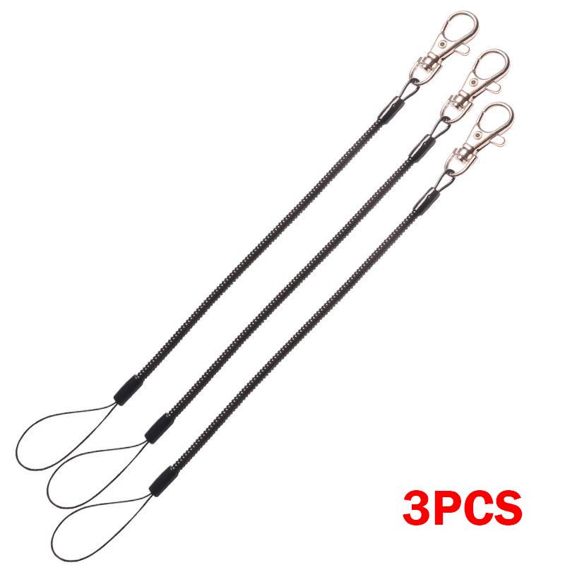 Buy 3PCS Plastic Elastic Stretch Ring for fishing coil Stretch lanyard ...