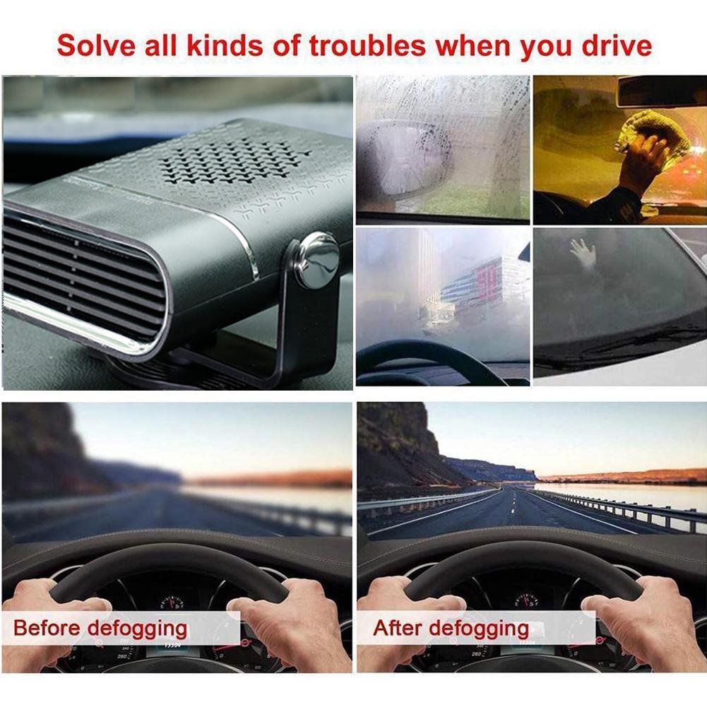 Buy 12/24V Portable 150W Car Fan Heater Windshield Defroster Demister x ...