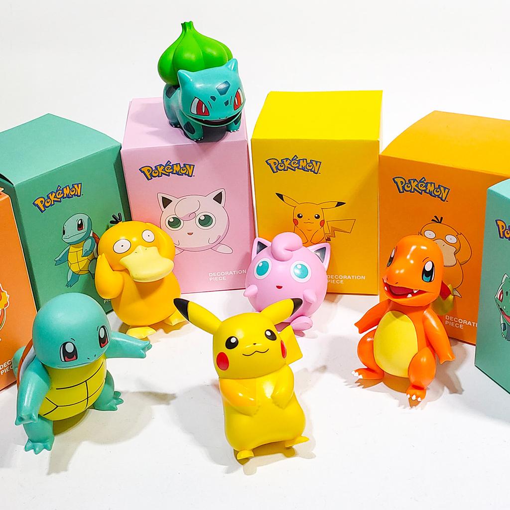Buy Pokemon Figures Pikachu Hand Do Tide Play Crane Blind Box Anime ...