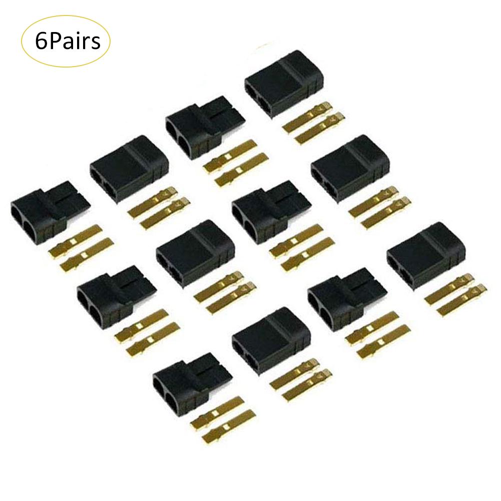 6Pairs Traxxas TRX Plugs Lipo NiMh Brushless Connector ESC Battery RC ...