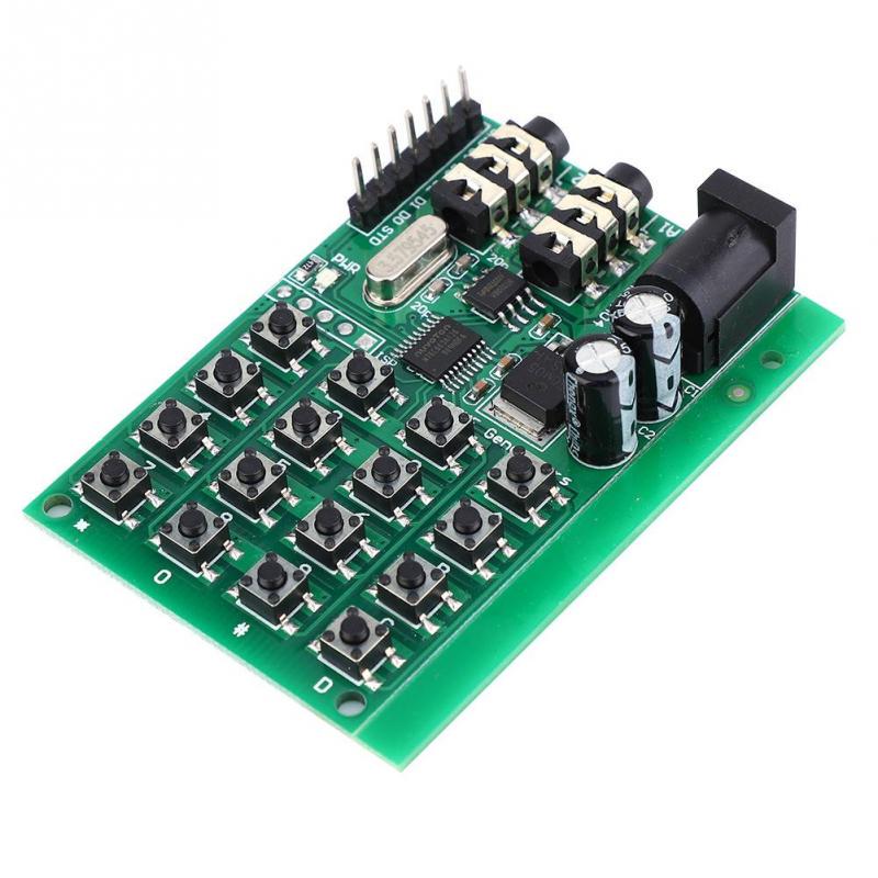 Buy AE11A04 DTMF Audio Generator Module Voice Dual Encode Transmitter Board 5~24VDC at ...
