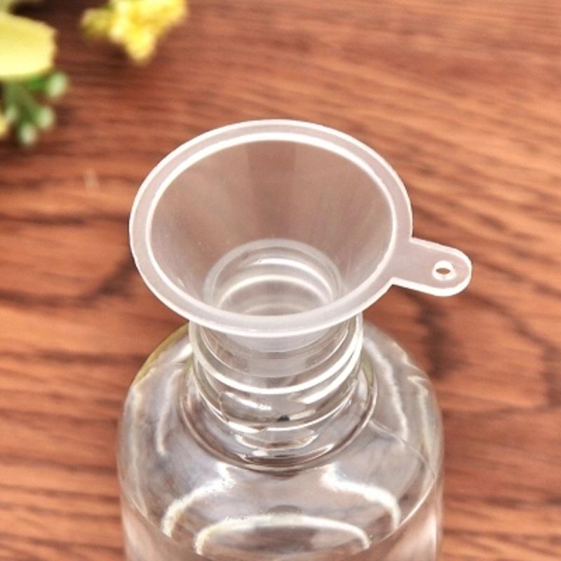 Buy 10pcs Plastic Mini Small Funnels Portable Filling Empty Bottle ...