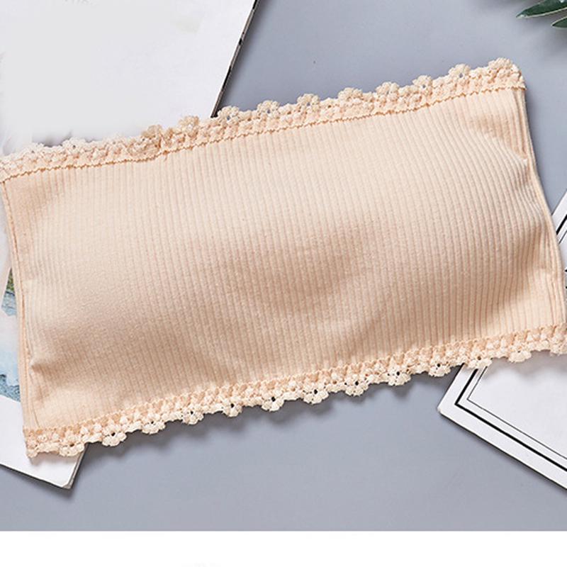 Cheap Shaping Padded Wrap Chest Bandeau Underwear Lace Strapless Tube ...