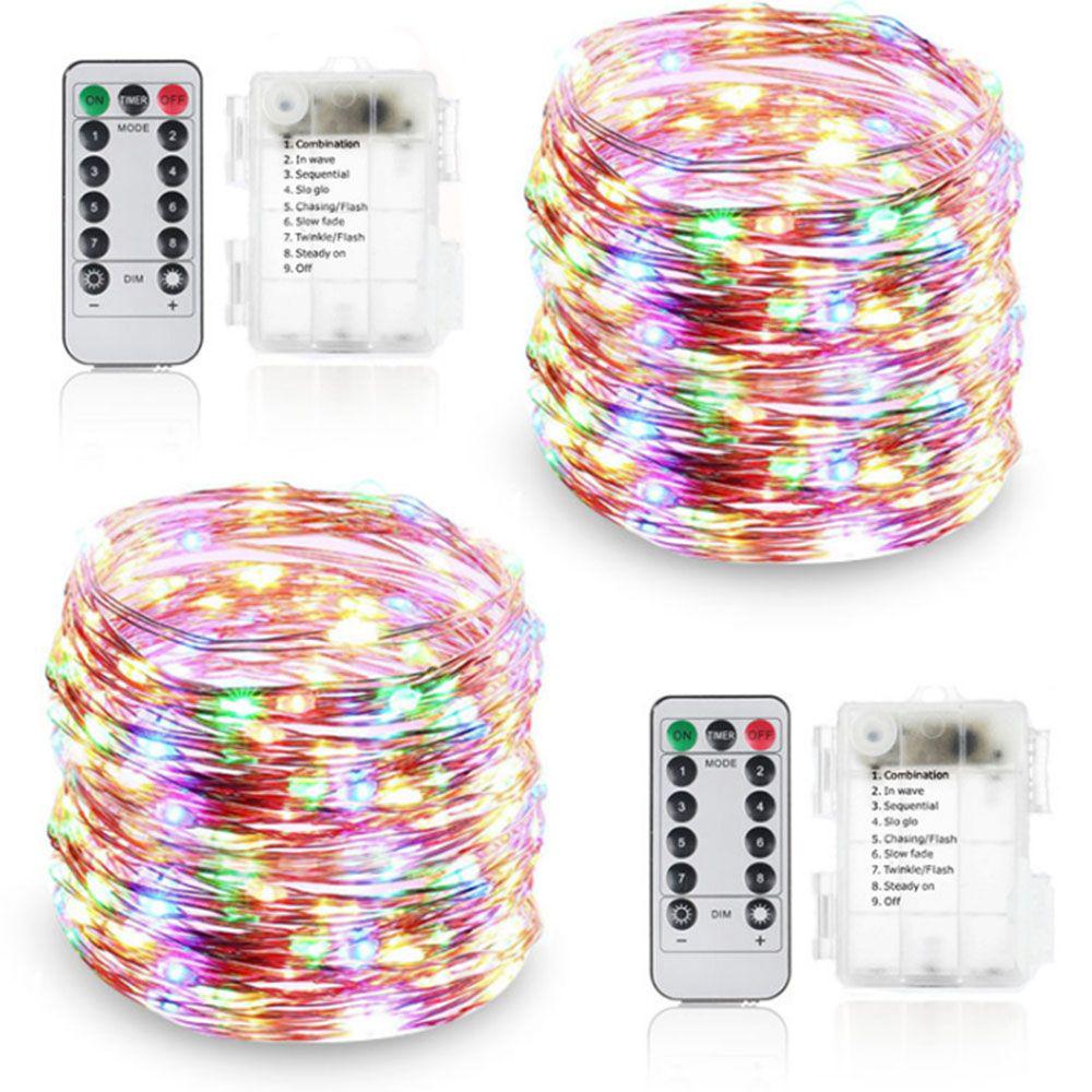 Buy String Light Intelligent Remote Control Light Waterproof LED Light ...