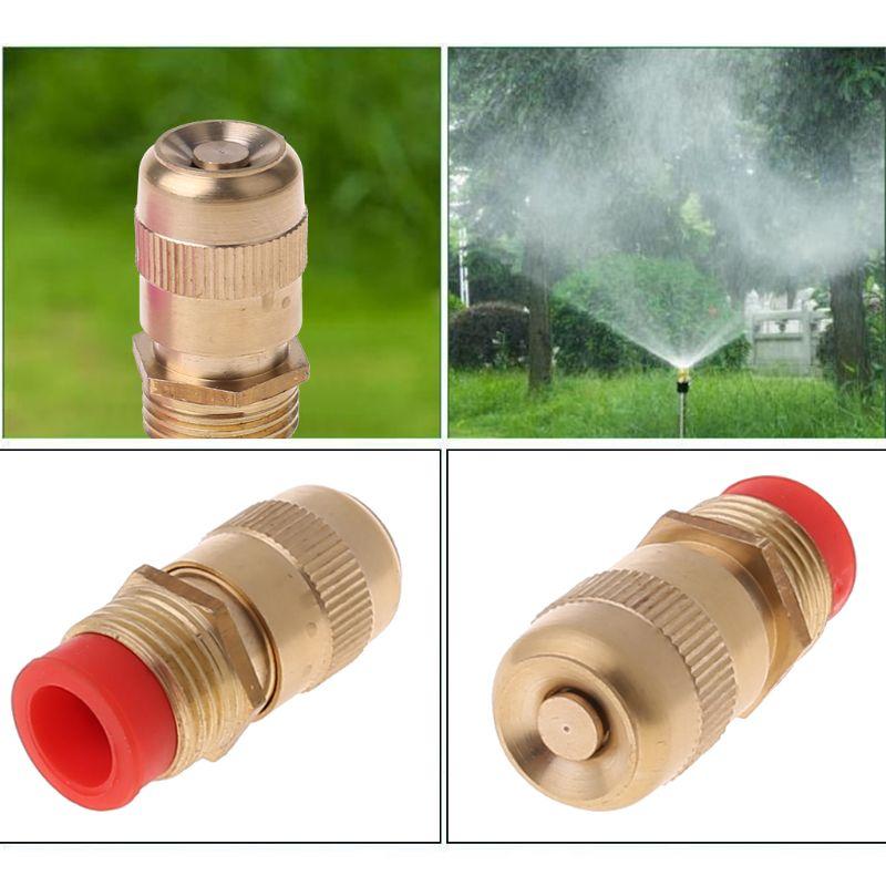 Buy 1/2inch Adjustable Fine Mist Water Spray Nozzle Sprinkler Lawn ...